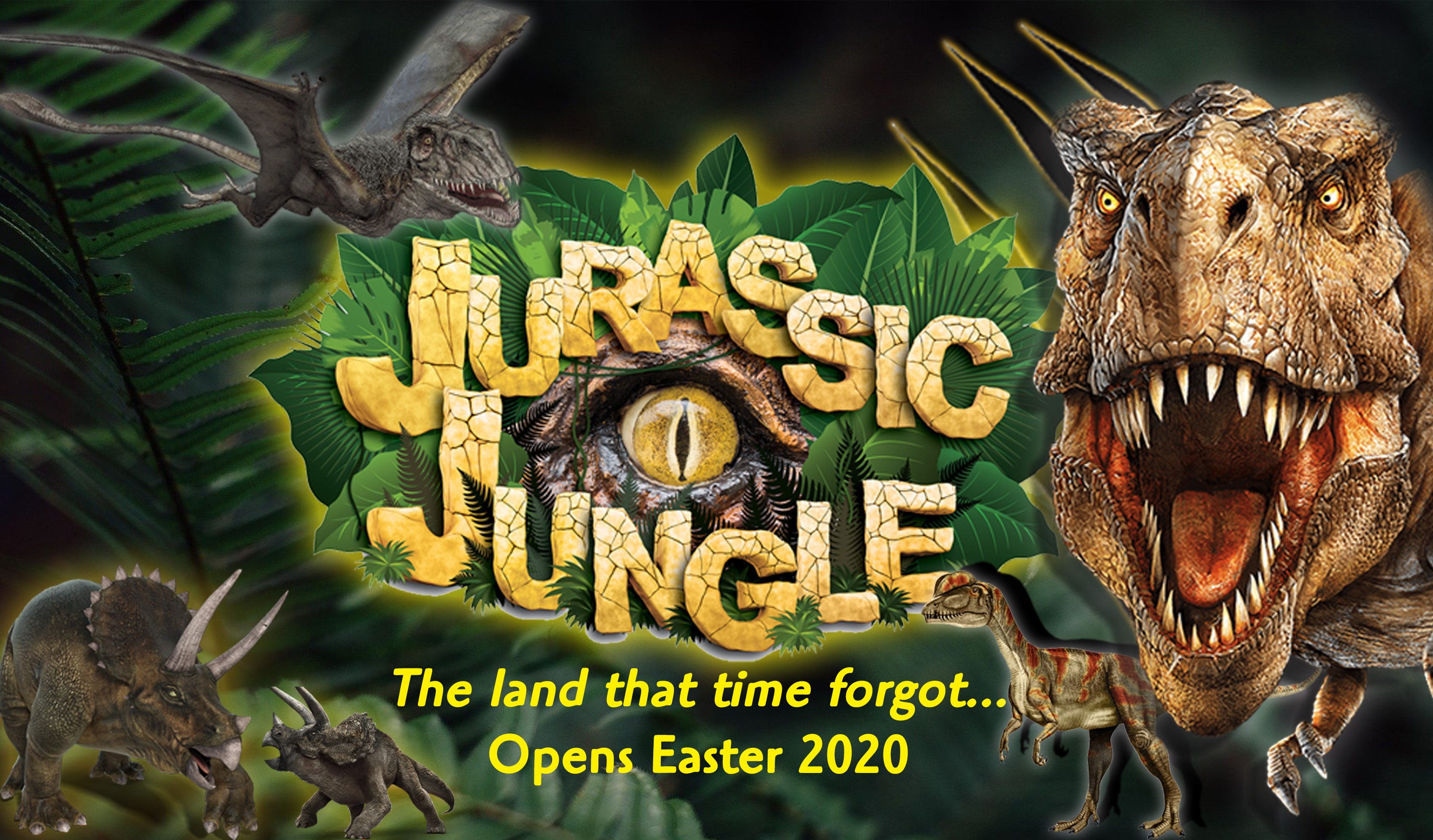 Jurassic Jungle | Fun Kids Days Out in Sussex at Drusillas| Dinosaur ...